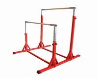 China Customized Logo Availabled Ash Wood Steel Children Parallel Bars for Indoor Training for sale