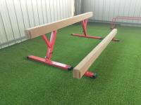 China Exercise Balance Beam for Home Gymnastics Practice Adjustable Wood Woodwork Equipment for sale