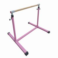 China Outdoor Children Gymnastics Equipment Kids HORIZONTAL Bar with Adjustable Height for sale
