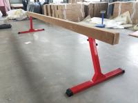 China Exercise Balance Beam for Home Gymnastics Practice Adjustable Wood Woodwork Equipment for sale