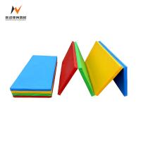China PVC Exercise Mat for Fitness in Gymnasium School Thick Folding Gymnastic Mat for sale
