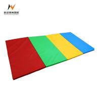 China PVC Exercise Mat for Fitness in Gymnasium School Thick Folding Gymnastic Mat for sale