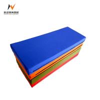 China PVC Exercise Mat for Fitness in Gymnasium School Thick Folding Gymnastic Mat for sale