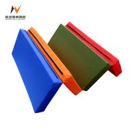 China PVC Exercise Mat for Fitness in Gymnasium School Thick Folding Gymnastic Mat for sale