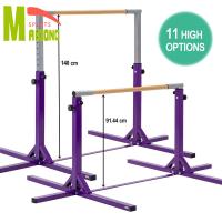 China Customized Logo Spray Gymnastics Horizontal Bar For Outdoor Anti-Corrosion Steel for sale