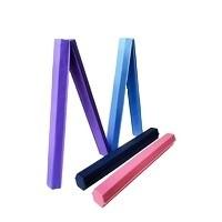 China High Density Soft Foam Balance Beam for Kids Gymnastic Training Customizable and Durable for sale