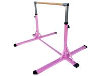 China Customized Logo Availabled Ash Wood and Iron Gymnastics Kids Horizontal Bar for Home for sale