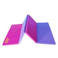 China Customized Logo Availabled Professional Gymnastics Mat PVC PU Exercise Mat for sale