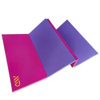China Customized Logo Availabled Professional Gymnastics Mat PVC PU Exercise Mat for sale