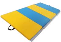China Customized Logo Availabled Professional Gymnastics Mat PVC PU Exercise Mat for sale