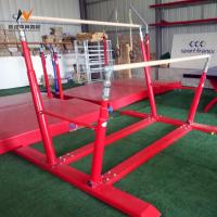 China Foldable Uneven Bars and Mat for Children's Gymnastics in the Gym for sale
