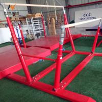 China Foldable Uneven Bars and Mat for Children's Gymnastics in the Gym for sale