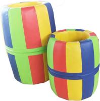 China Fitness Training Drum Octagonal Rainbow Roller for Kindergarten Parent-Child Bonding for sale