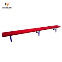 China Balance Beam Gymnastics Training Equipment Solid Wood Stool for Kindergarten Children for sale