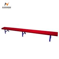 China Balance Beam Gymnastics Training Equipment Solid Wood Stool for Kindergarten Children for sale