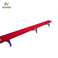 China Balance Beam Gymnastics Training Equipment Solid Wood Stool for Kindergarten Children for sale
