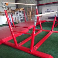 China Adjustable Outdoor Fitness Gymnastic Parallel Bars for Kids Gymnastics Equipment for sale