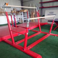 China Adjustable Outdoor Fitness Gymnastic Parallel Bars for Kids Gymnastics Equipment for sale