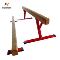 China Customized Logo Availabled Home Gymnastics Training Equipment Adjustable Balance Beam for sale