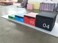 China Progressive Software Four-Level Modular Ladder Square Skip Box for Gymnastics Training for sale