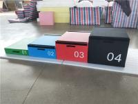 China Progressive Software Four-Level Modular Ladder Square Skip Box for Gymnastics Training for sale