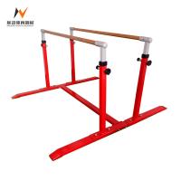 China Wooden Outdoor Fitness Gymnastics Parallel Bars in 180*166*80-160cm Size for Training for sale