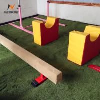 China Waterproof Kids Wooden Balance Beam for Gymnastic Equipment 340*45*30cm for sale