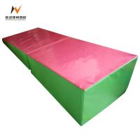 China Gymnastics Aerobics Tumbling Wedge Folding Incline Mat for Exercise and Training for sale