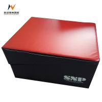 China Gymnastics Aerobics Tumbling Wedge Folding Incline Mat for Exercise and Training for sale