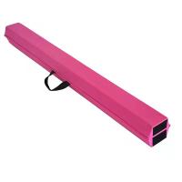 China Customized Logo EPE Material Folding Balance Beam For Gymnastics Practice for sale