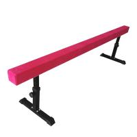 China EPE Gymnastics Training Equipments Adjustable Balance Beam with Customized Color for sale