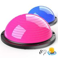 China Fitness Center PVC Yoga Half Balance Ball with Resistance Band and Twisting Waist Disc for sale