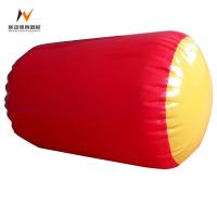 China Customized Logo PVC Inflatable Air Barrel for Gymnastics Training in Various Colors for sale