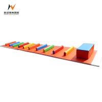 China Customized 635cm Big Thick Gymnastics Workout Floor Tumbling Mats for sale
