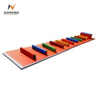 China Customized 635cm Big Thick Gymnastics Workout Floor Tumbling Mats for sale