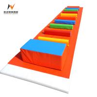 China Customized 635cm Big Thick Gymnastics Workout Floor Tumbling Mats for sale