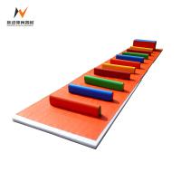 China Customized 635cm Big Thick Gymnastics Workout Floor Tumbling Mats for sale