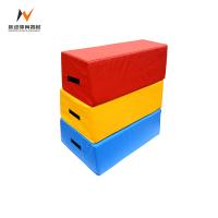 China Customized Logo Availabled Gymnastic Training Sport Soft Foam Traditional Vauting Box for sale