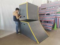 China Customized Color Wooden Frame Parkour ARC Box for Professional Body Building Equipment for sale