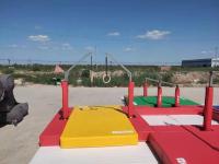 China End Professional Horizontal Bar Hanging Ring for High and Low Bar Combination Custom Size for sale