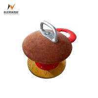 China Durable Leather Handle Pommel Horse Gymnastics Trainer Equipment for Outdoor Fitness for sale