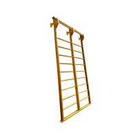 China Sturdy Construction Indoor Wooden Ladder for Gymnastics 9 Stepper Wall Home Exercise for sale