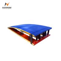 China Sturdy Red Gymnastic Springboard For Sports Training Equipment for sale