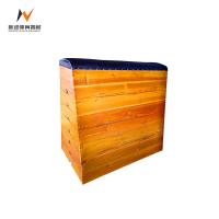 China Customized Logo Availabled Gymnasium Equipment Vaulting Box for Physical Education 120-110-90cm for sale