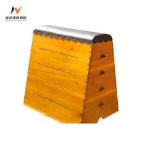China Waterproof Solid Wood Gymnastic Vaulting Horse Equipment for 5 Sections Vauting Boxes for sale