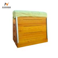 China Waterproof Solid Wood Gymnastic Vaulting Horse Equipment for 5 Sections Vauting Boxes for sale