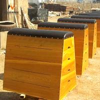 China Waterproof Solid Wood Gymnastic Vaulting Horse Equipment for 5 Sections Vauting Boxes for sale