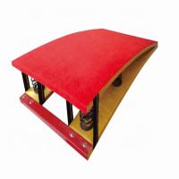 China Customizable Red And Blue Gymnastic Spring Board For Gymnastics Training Center for sale
