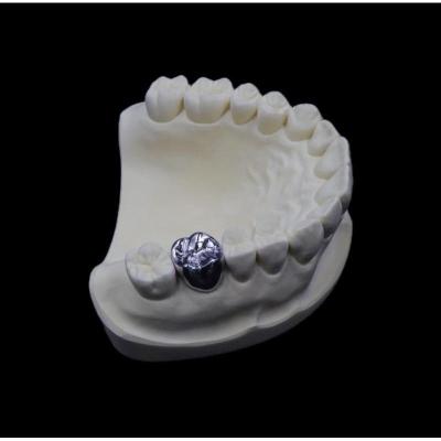 China Full Cast Crown FCC Restorative Dentistry Metal Alloy Minimal Tooth Reduction 10-15 Year Longevity for sale