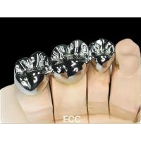 China Full Cast Crown FCC Restorative Dentistry Metal Alloy Minimal Tooth Reduction 10-15 Year Longevity for sale